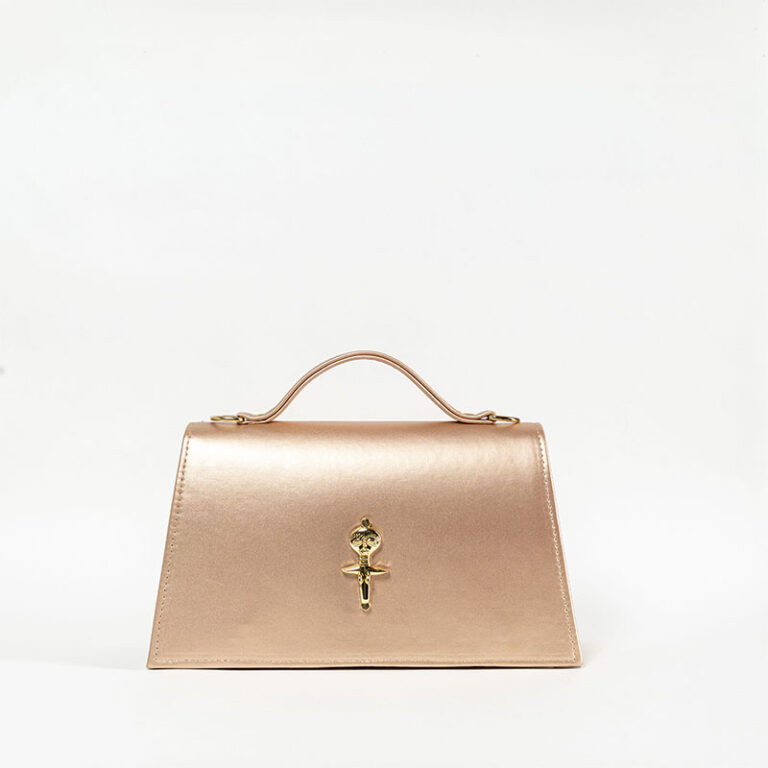 Sac à main classique - Rose gold (petit format) — Blac Joyaux